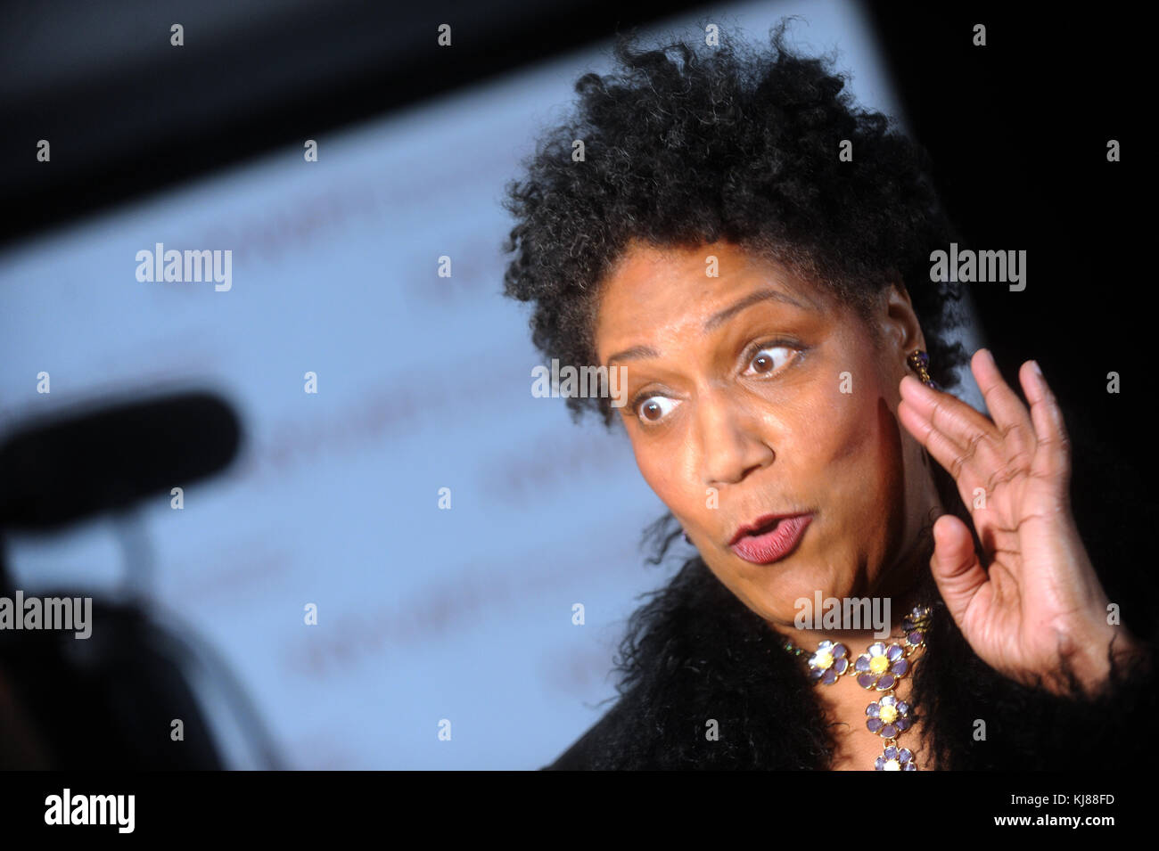 NEW YORK, NY - DECEMBER 08: Nancy Giles attends 37th Annual Muse Awards ...