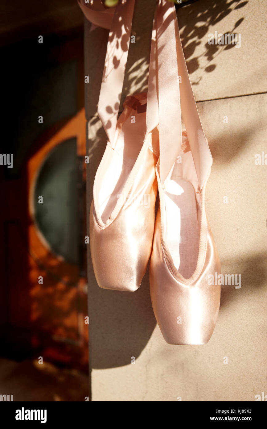 Ballet Shoes Hanging Stock Photos & Ballet Shoes Hanging Stock Images ...