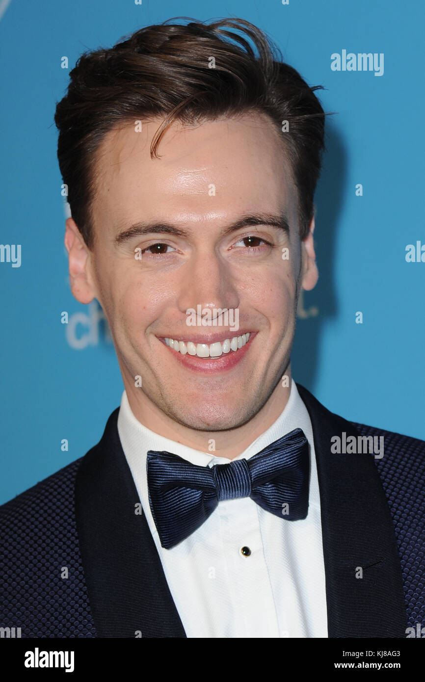 NEW YORK, NY - NOVEMBER 29: Erich Bergen attends the 12th annual UNICEF ...