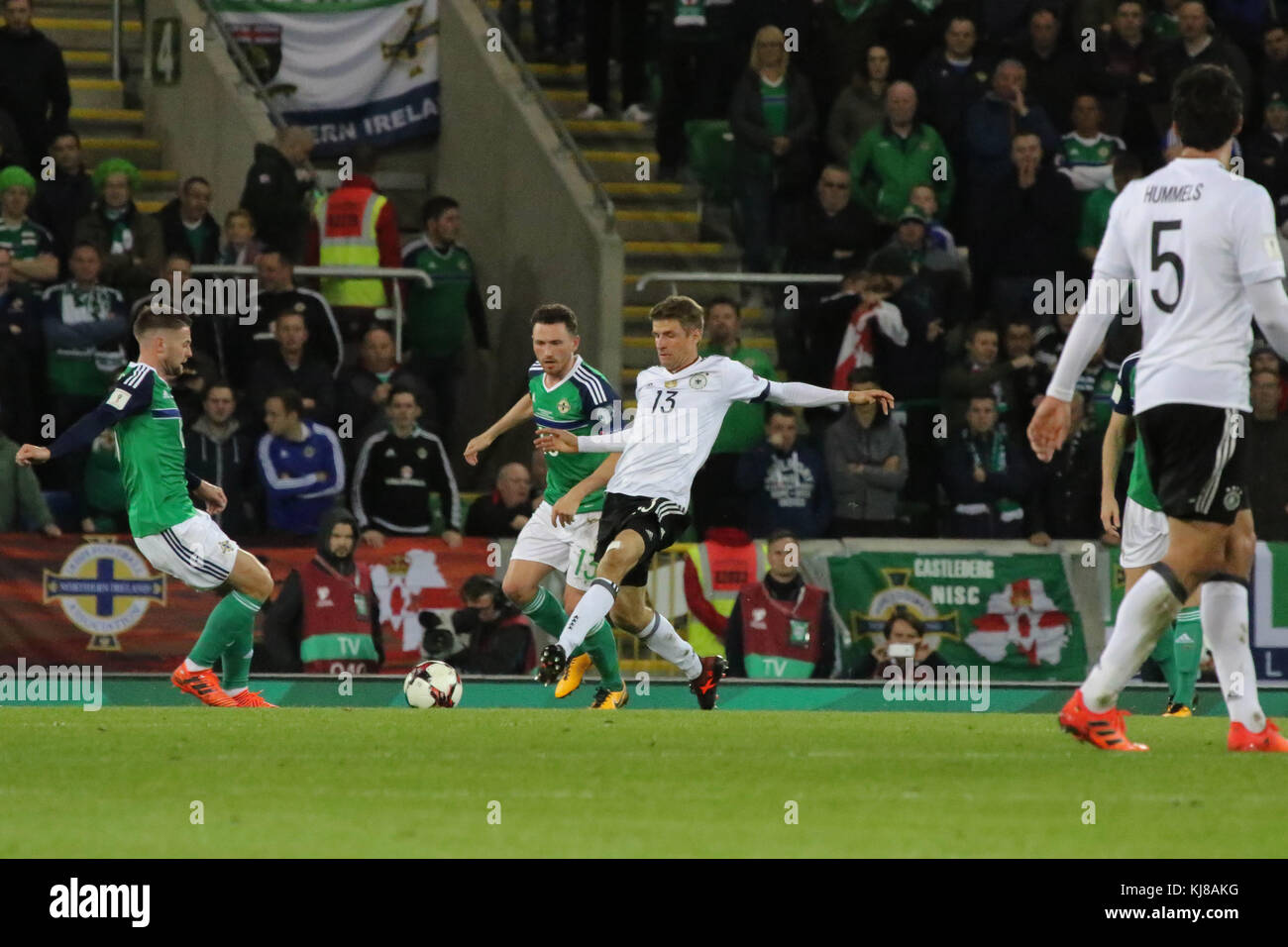 Thomas Muller Playing For National Team High Resolution Stock ...