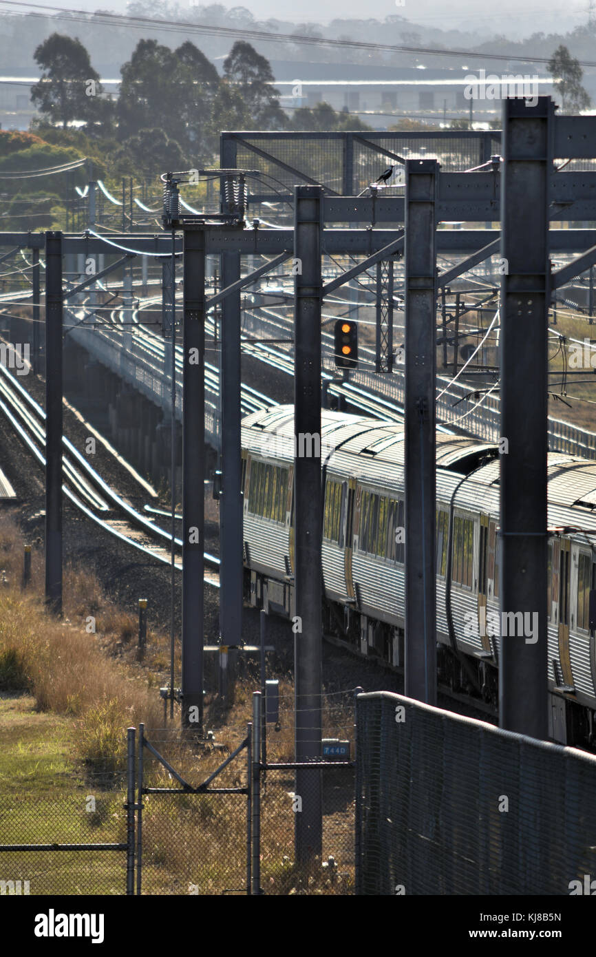 Yellow Line Train High Resolution Stock Photography and Images - Alamy