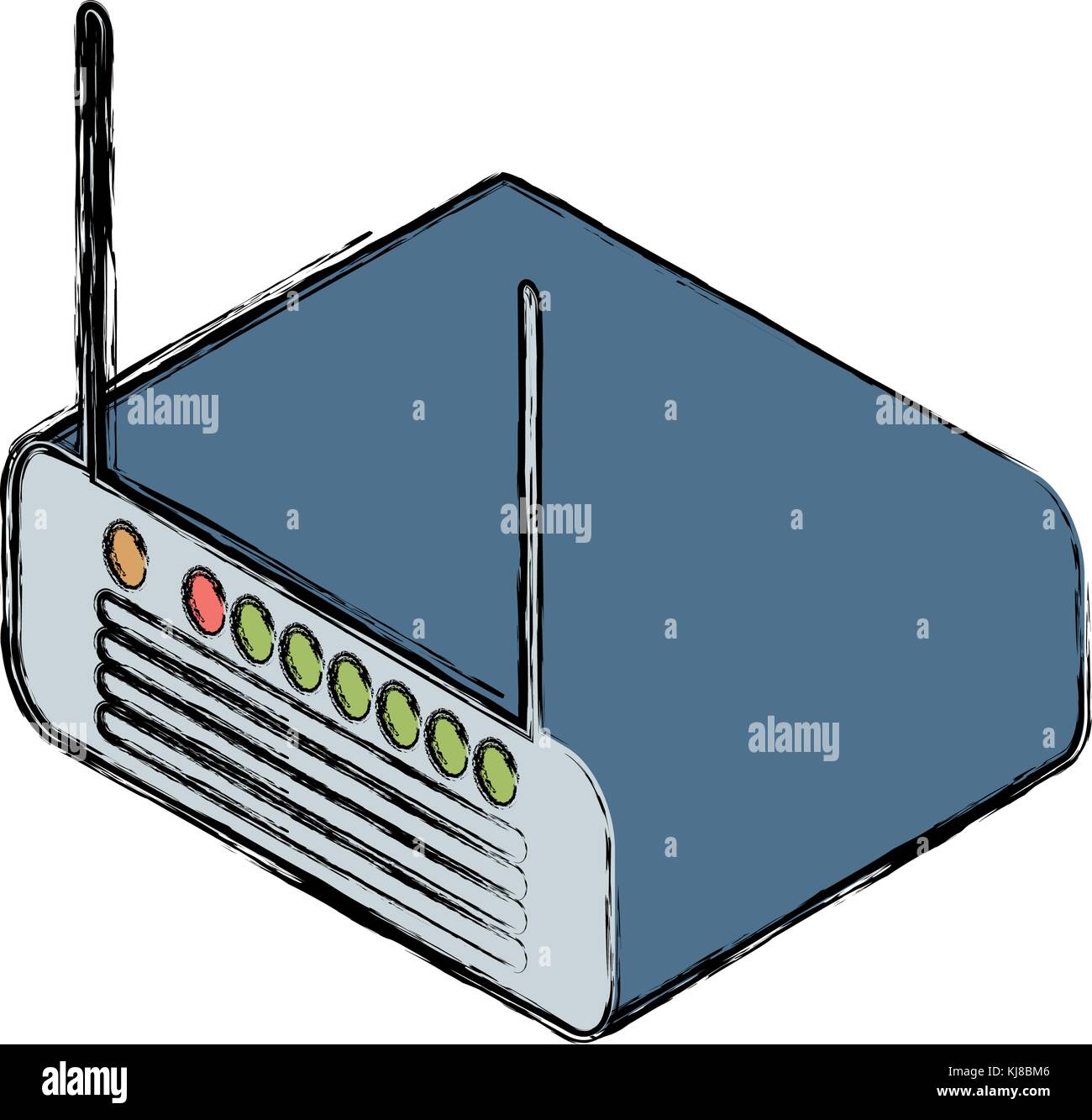 wifi router device icon Stock Vector Image & Art - Alamy