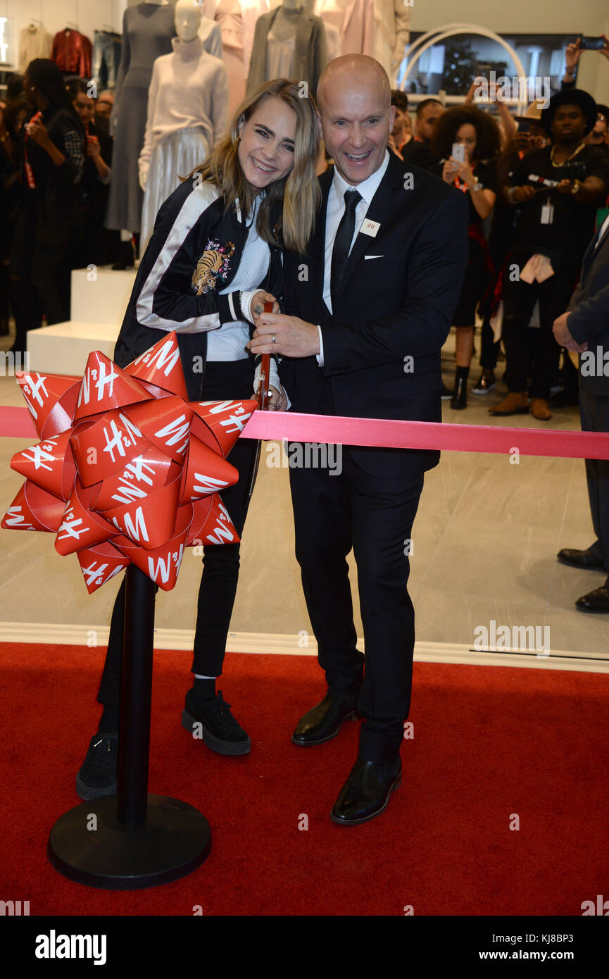 NEW YORK, NY - NOVEMBER 17: H&M North American President Daniel Kulle ...