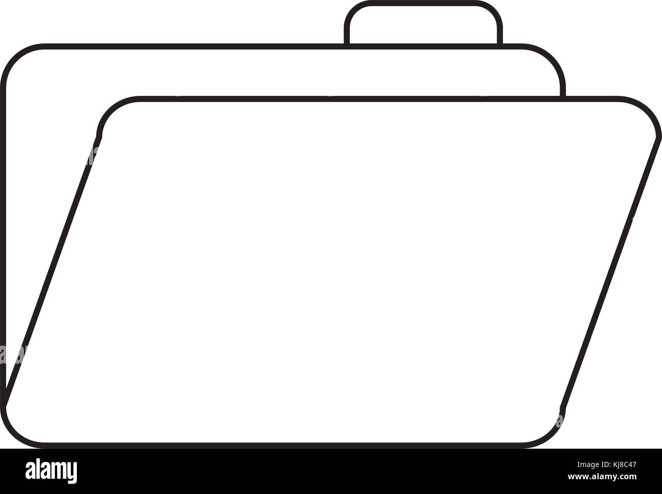 document folder icon Stock Vector Image & Art - Alamy