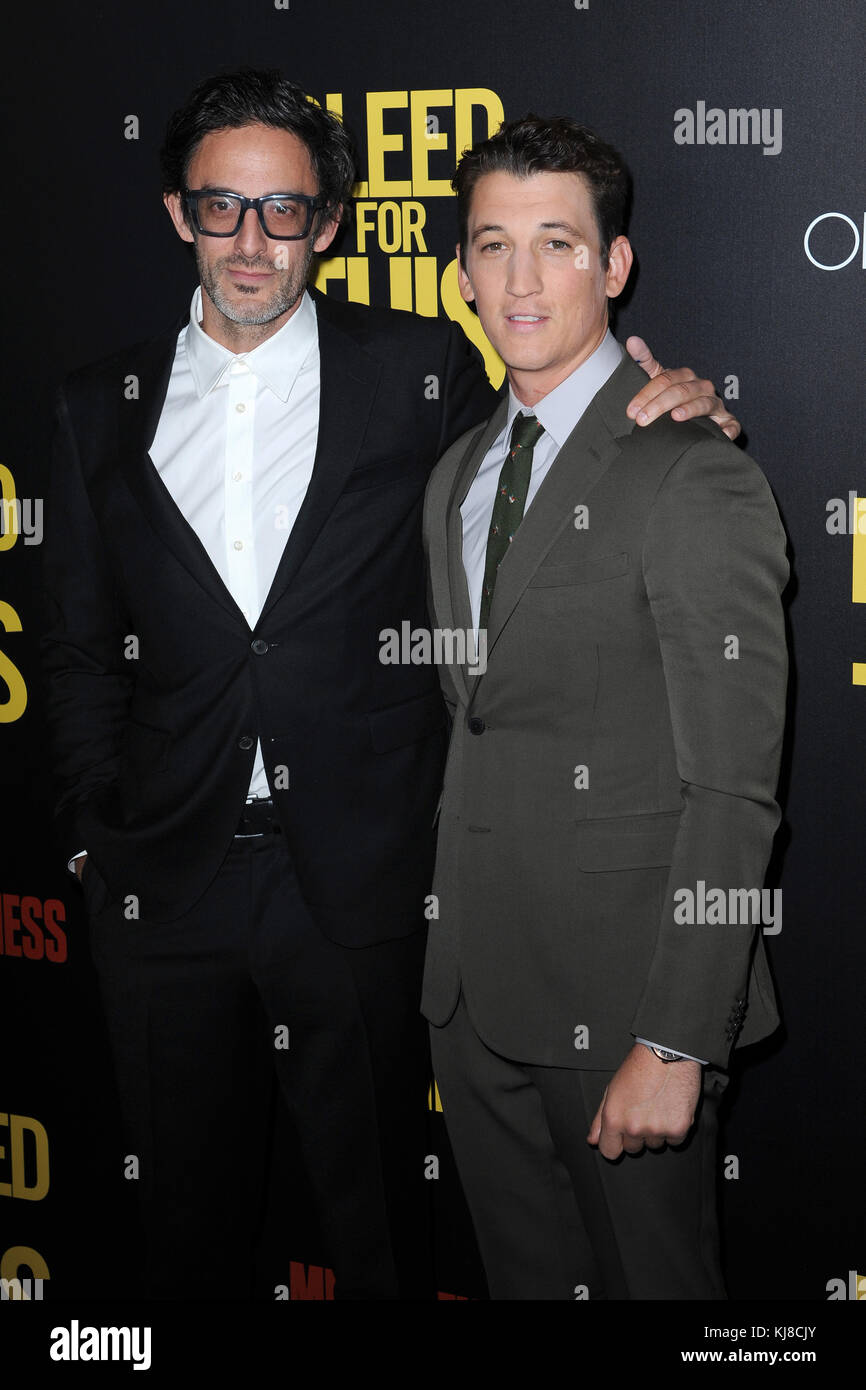 NEW YORK, NY - NOVEMBER 14: Ben Younger, Miles Teller attends as Open ...