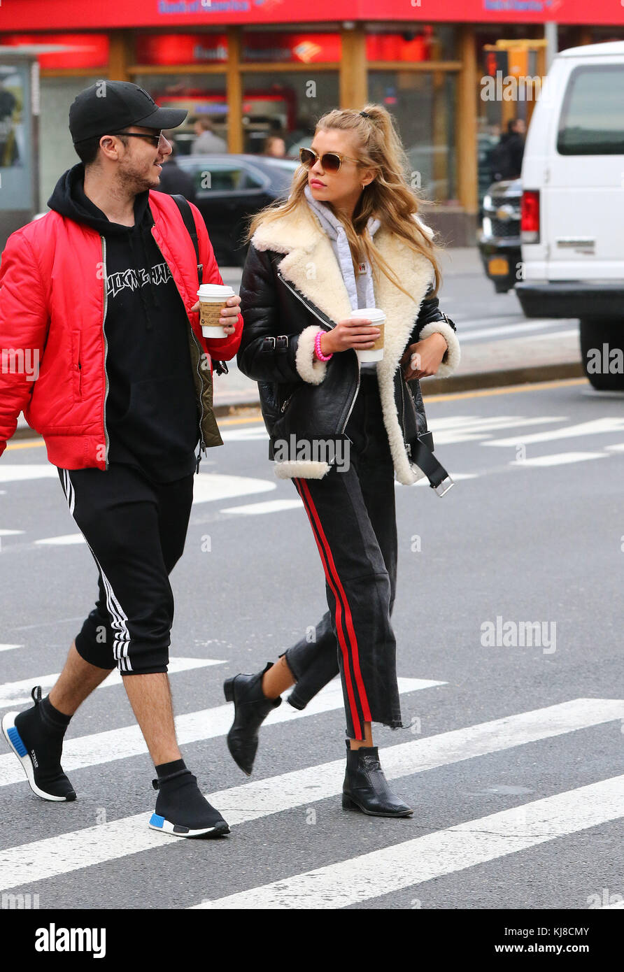 NEW YORK, NY - NOVEMBER 14: Victoria's Secret model Stella Maxwell ...