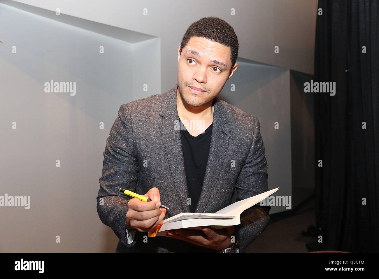 MIAMI, FL - NOVEMBER 13: Trevor Noah speaks about his book 'Born a ...