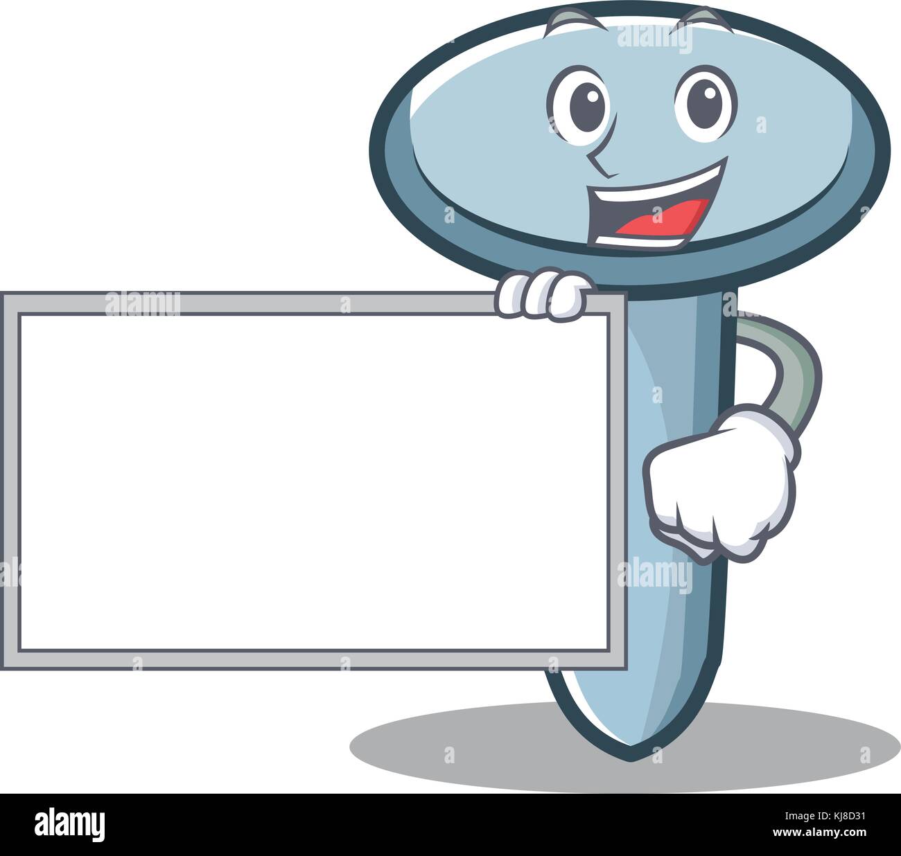 With board nail character cartoon style Stock Vector Image & Art - Alamy
