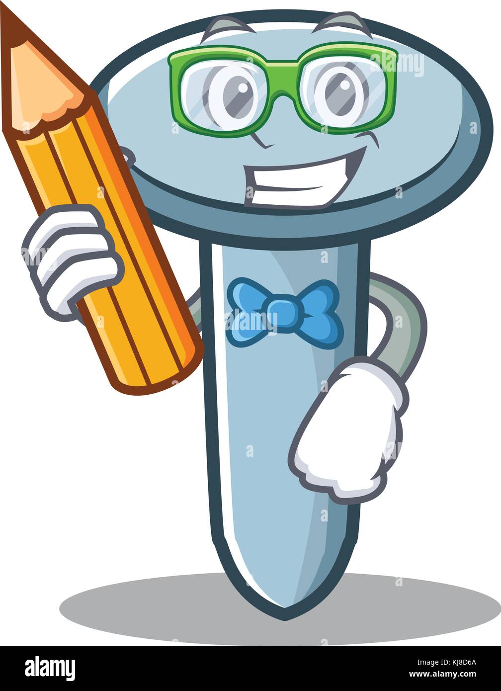 Student nail character cartoon style Stock Vector Image & Art - Alamy