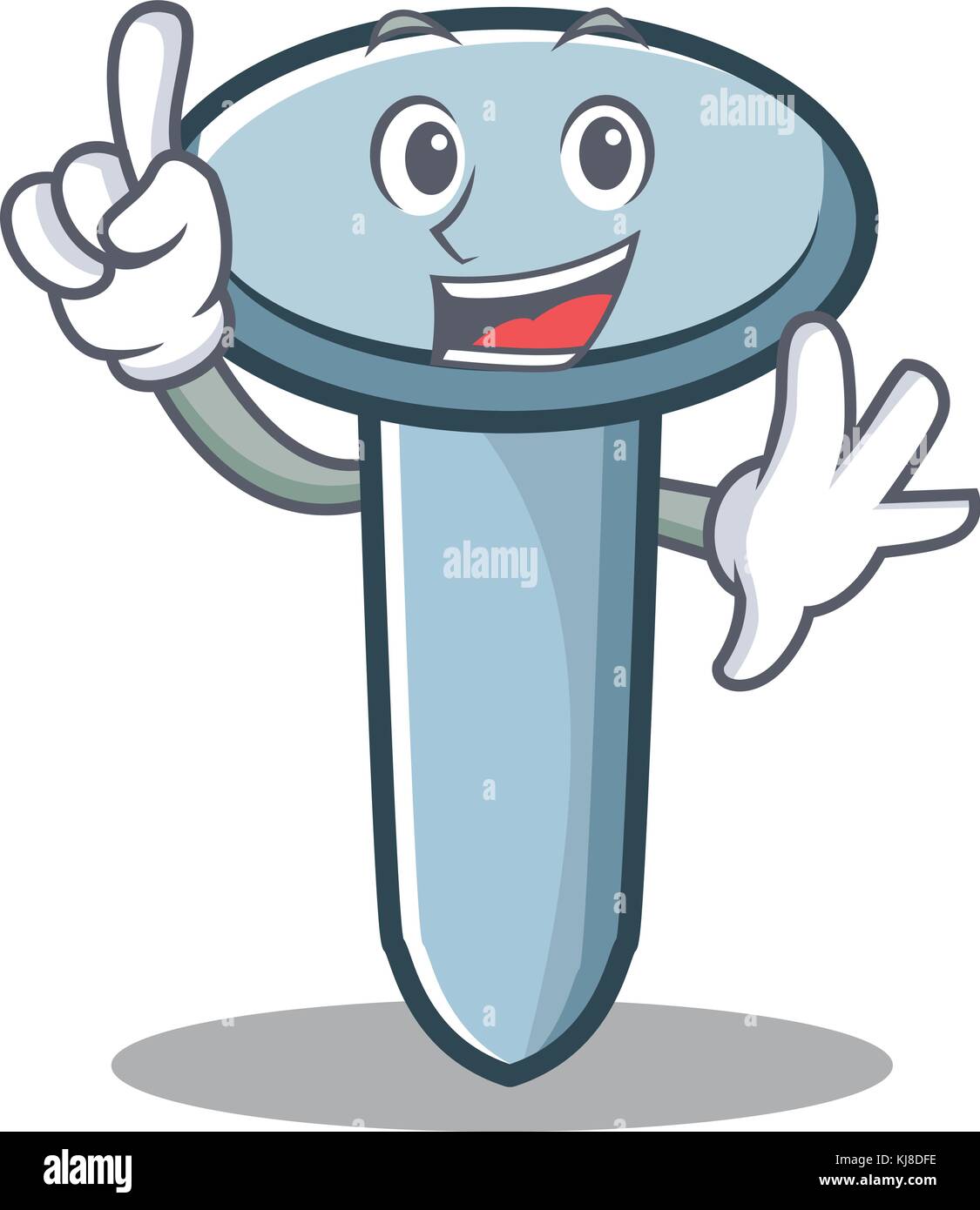 Finger nail character cartoon style Stock Vector Image & Art - Alamy