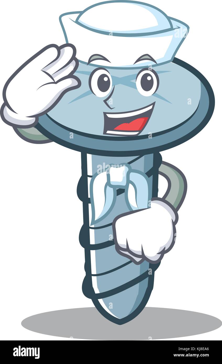 Sailor screw character cartoon style Stock Vector Image & Art - Alamy
