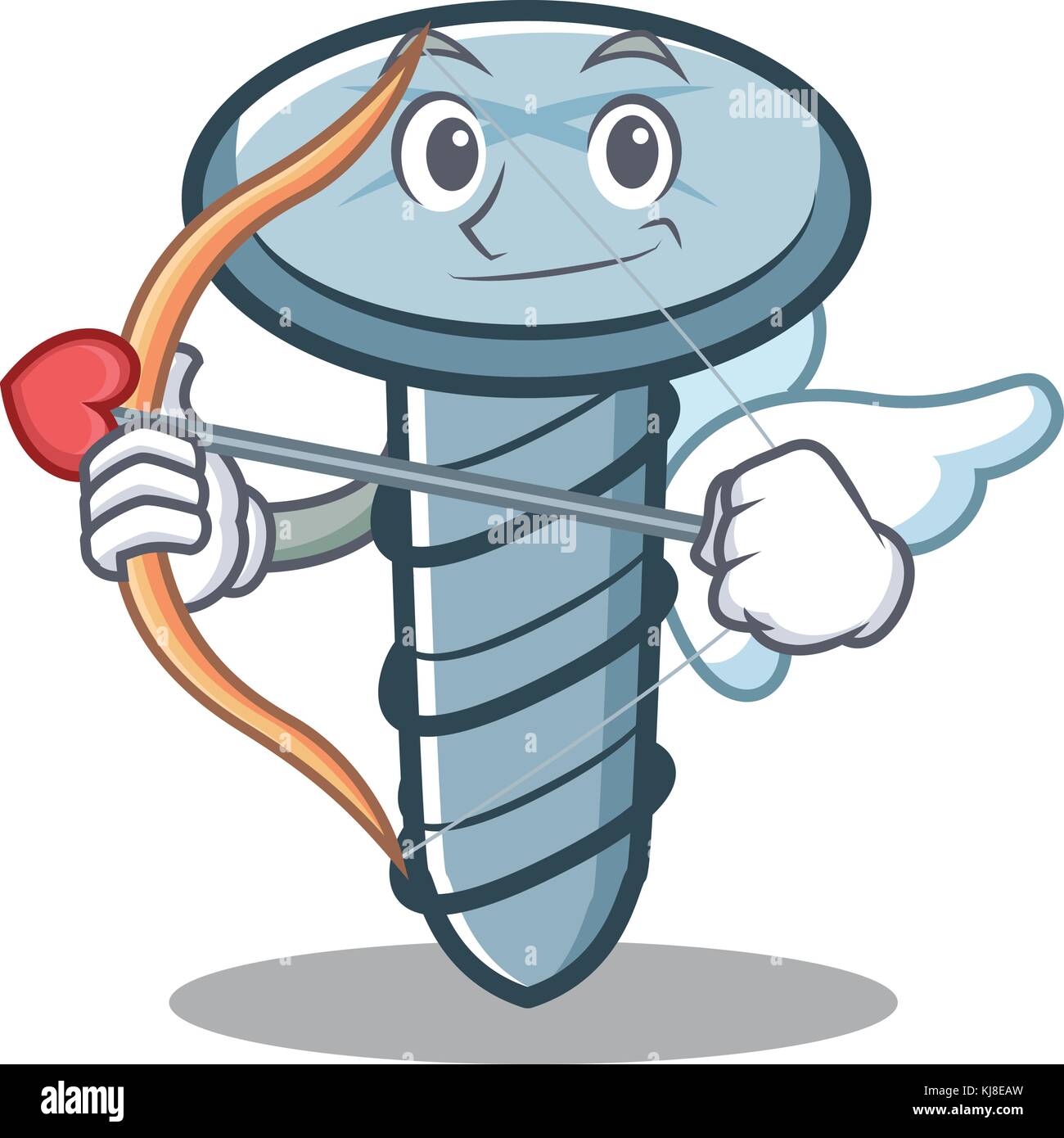Cupid screw character cartoon style Stock Vector Image & Art - Alamy