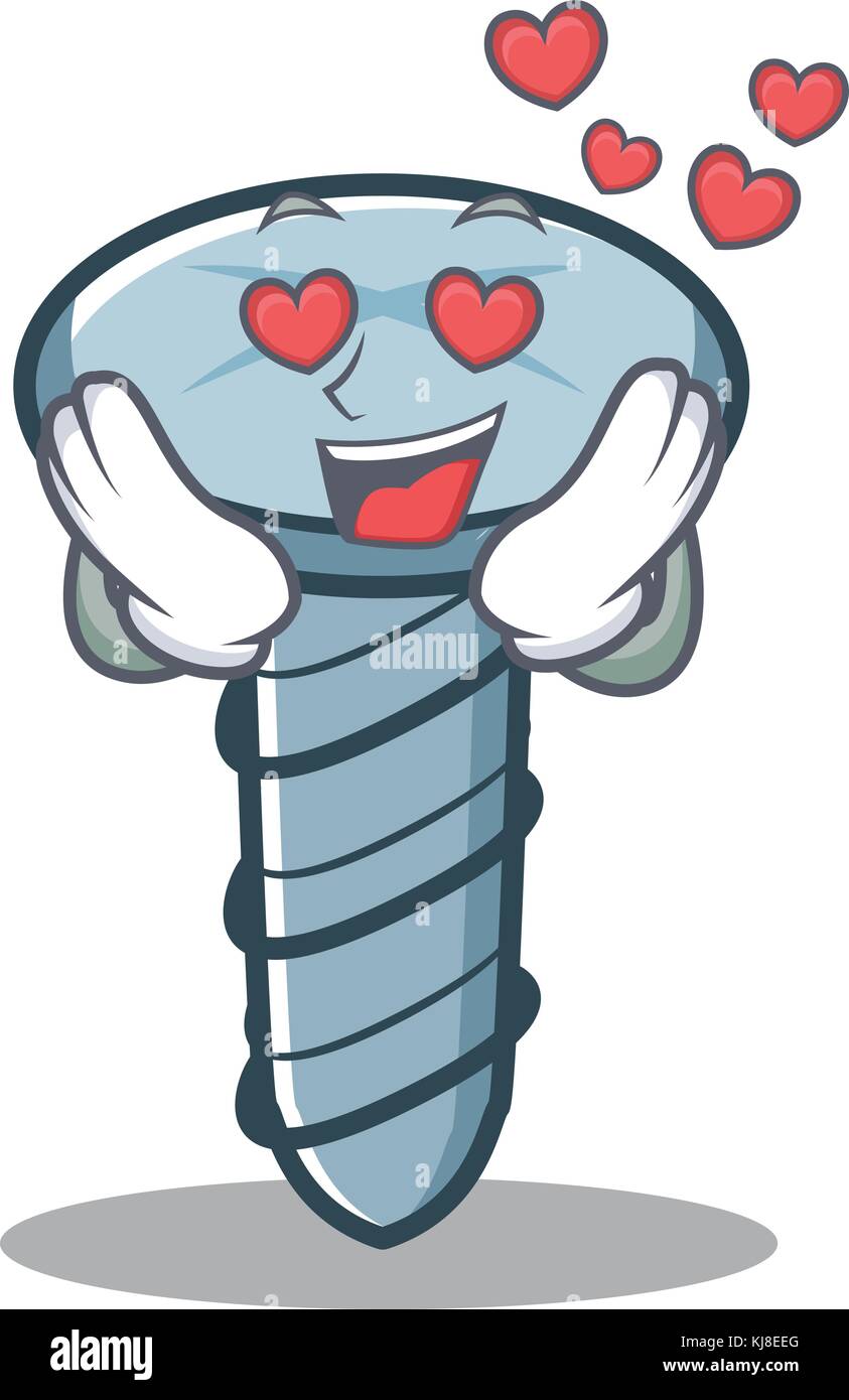 In love screw character cartoon style Stock Vector Image & Art - Alamy