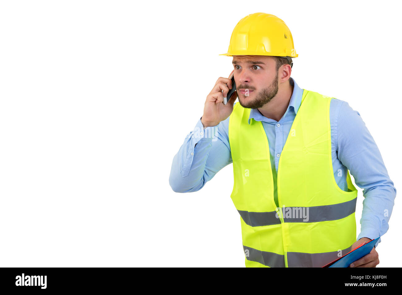 Civil engineer man upset hi-res stock photography and images - Alamy