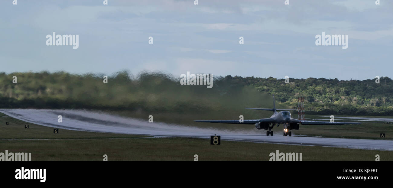 U .S. Air Force B-1B Lancer assigned to the 37th Expeditionary Bomb ...
