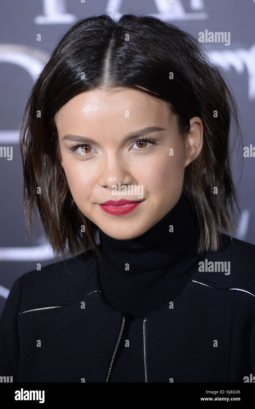NEW YORK, NY - NOVEMBER 10: Ingrid Nilsen attends the 'Fantastic Beasts ...