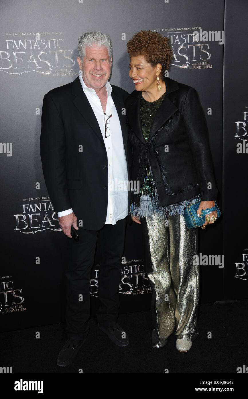 NEW YORK, NY - NOVEMBER 10: Ron Perlman, Opal Perlman attends the ...