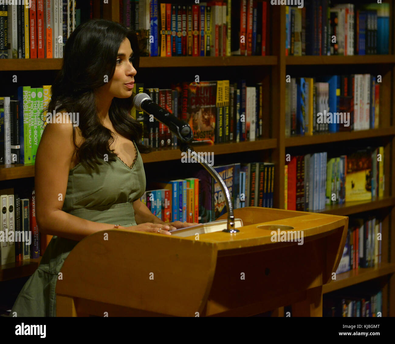 CORAL GABLES, FL - MAY 05: Diane Guerrero signs copies of her book 'In ...