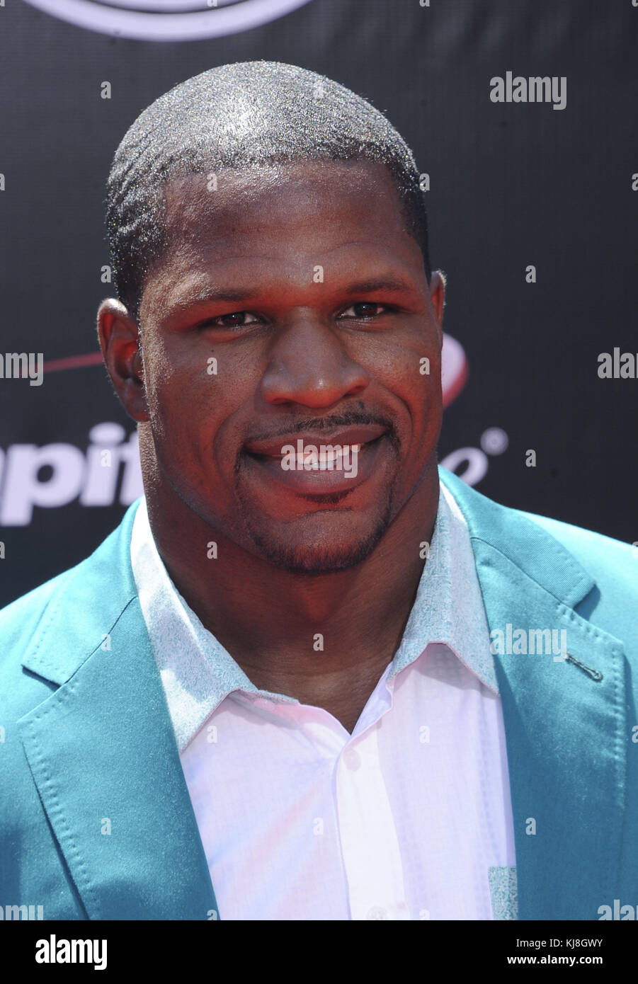 LOS ANGELES, CA - JULY 13: Kamerion Wimbley arrive at The 2016 ESPYS at ...