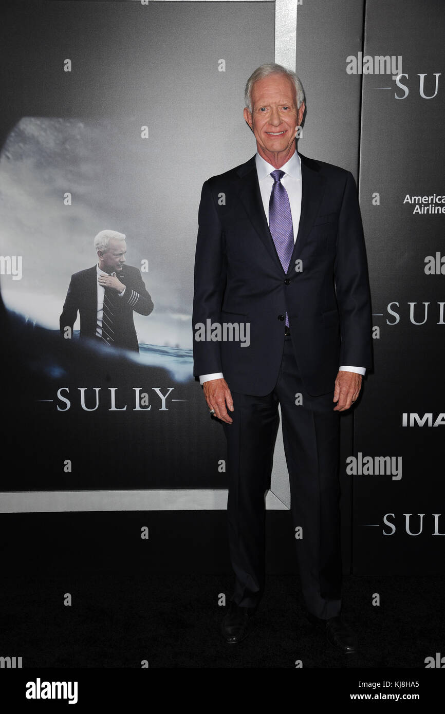 NEW YORK, NY - SEPTEMBER 06: Chesley Sullenberger, Sully attends the ...