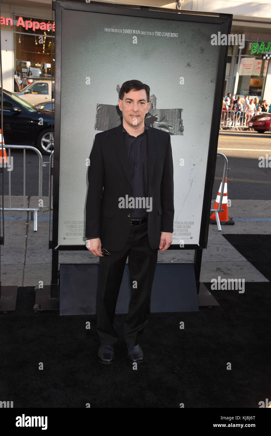 HOLLYWOOD, CA - JULY 19: Eric Heisserer attends the premiere of New ...