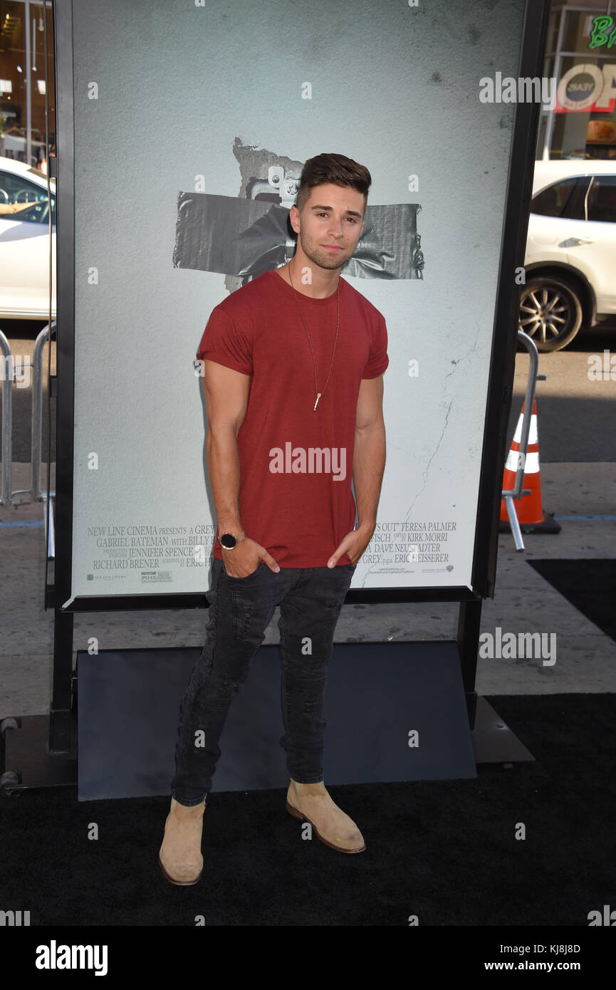 HOLLYWOOD, CA - JULY 19: Jake Miller attends the premiere of New Line ...