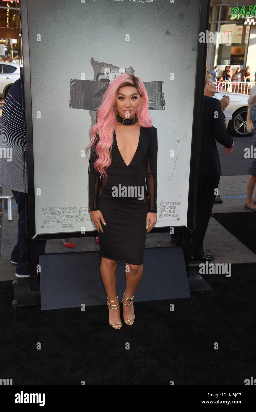 HOLLYWOOD, CA - JULY 19: Nikita Dragun attends the premiere of New Line ...