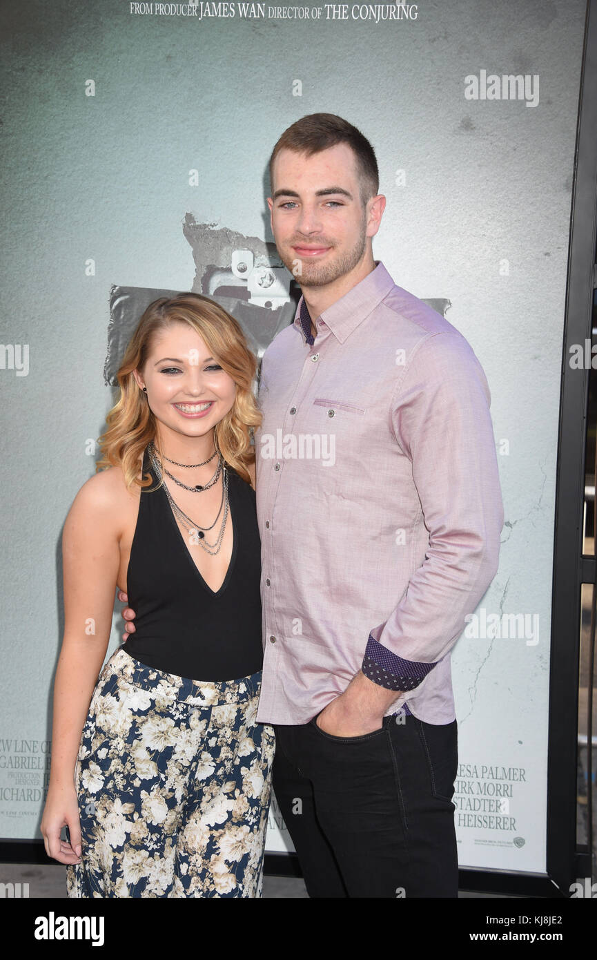 HOLLYWOOD, CA - JULY 19: Sammi Hanratty, Lucas Watson attends the ...