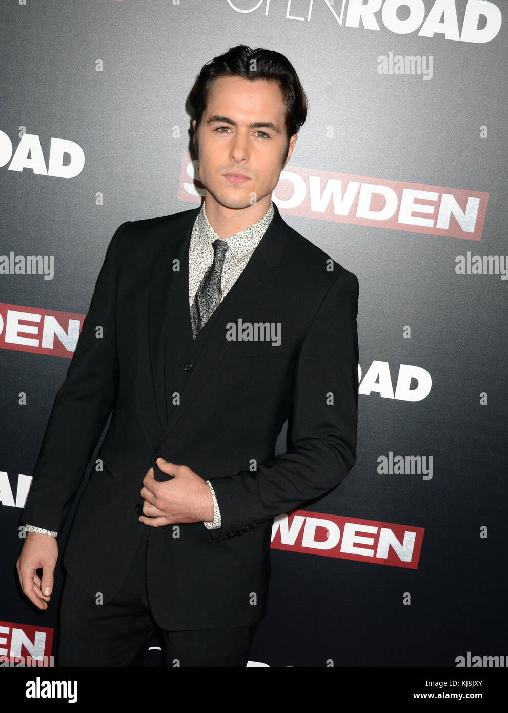 NEW YORK, NY - SEPTEMBER 13: Ben Schnetzer attends the 'Snowden' NYC ...