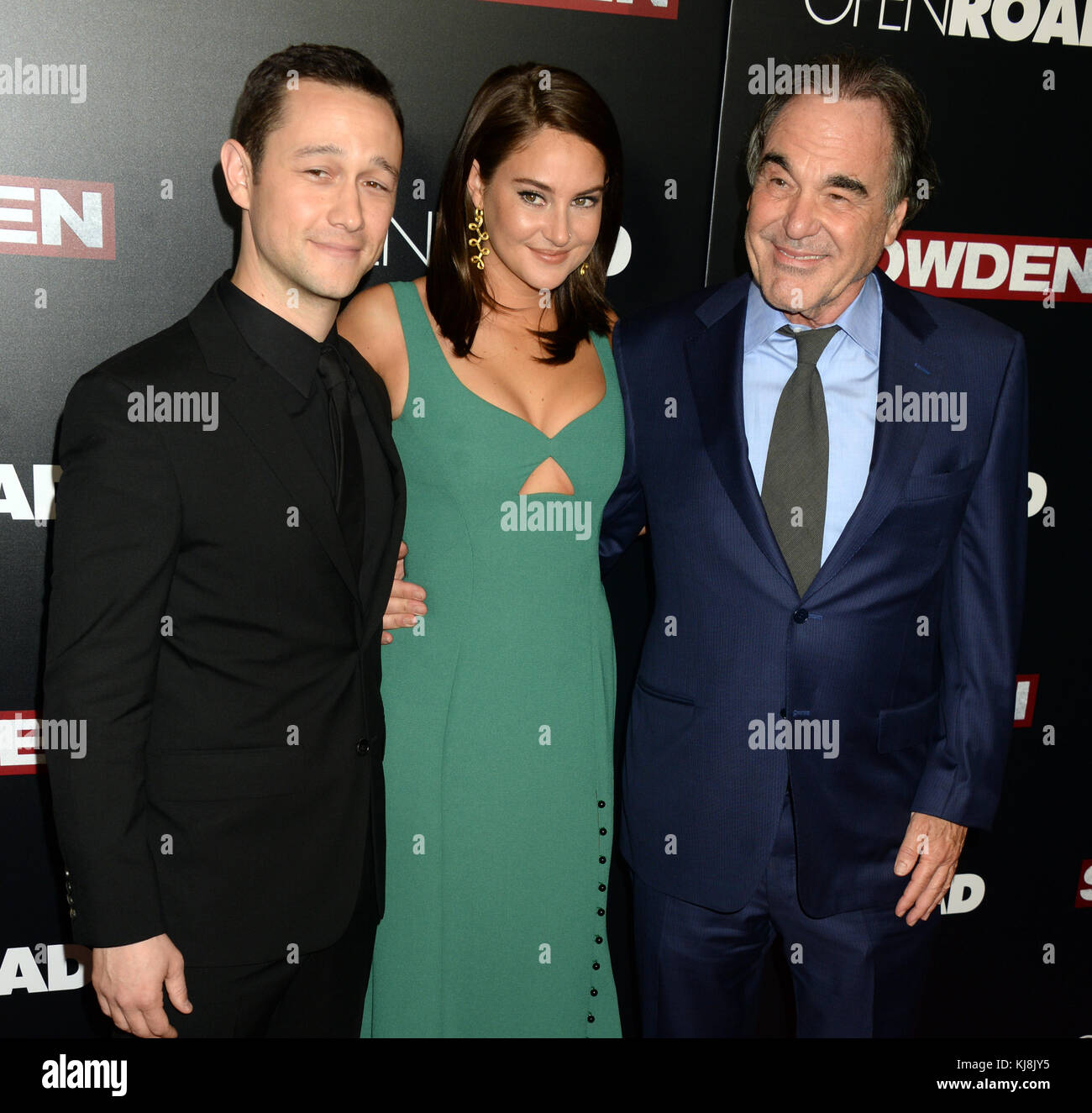 NEW YORK, NY - SEPTEMBER 13: Joseph Gordon-Levitt, Shailene Woodley ...