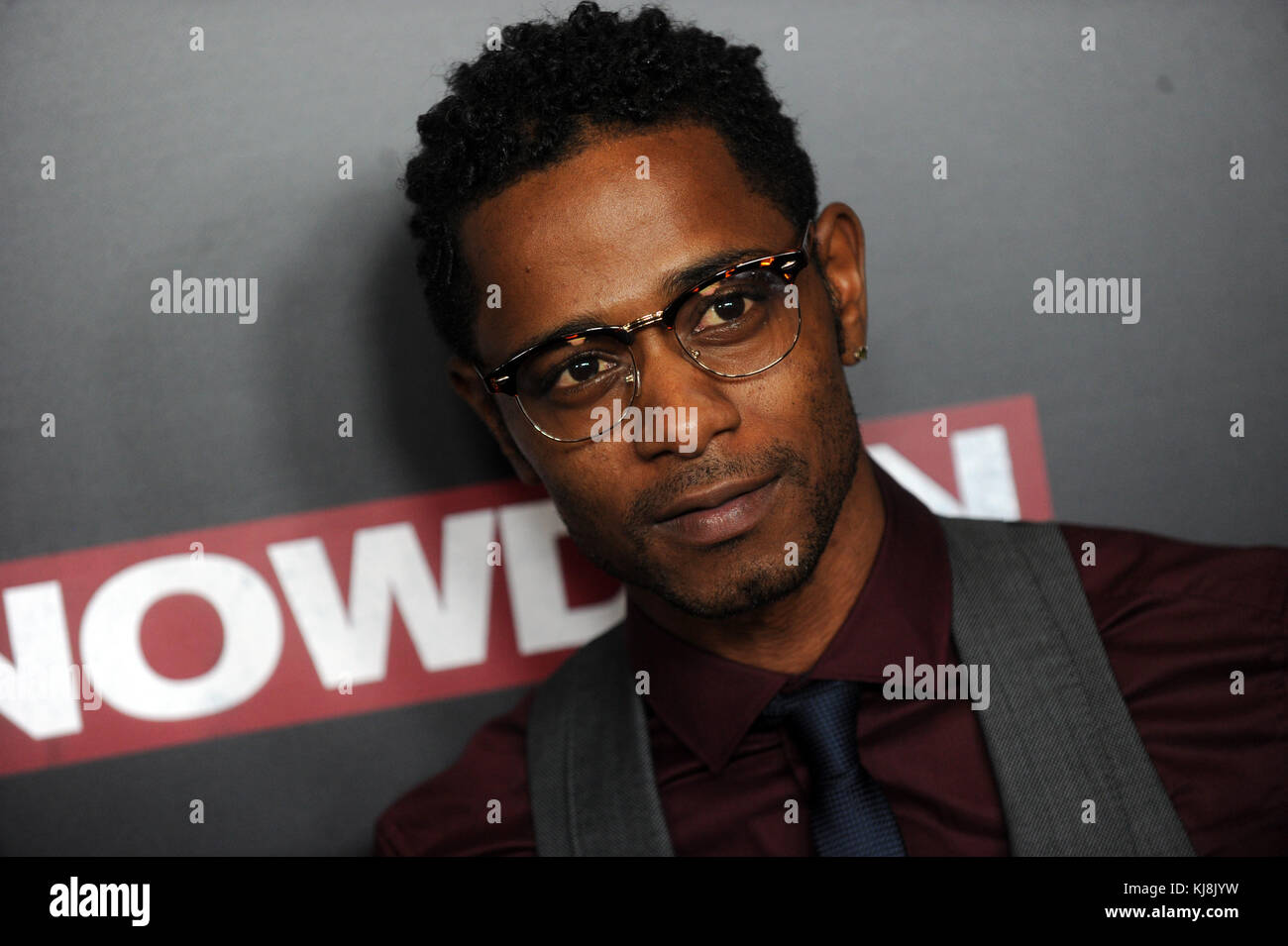 NEW YORK, NY - SEPTEMBER 13: Keith Stanfield attends the 'Snowden' NYC ...