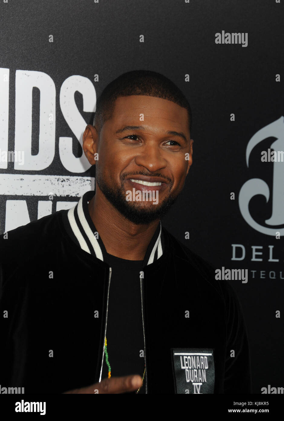 NEW YORK, NY - AUGUST 22: Usher attends the 'Hands Of Stone' U.S ...