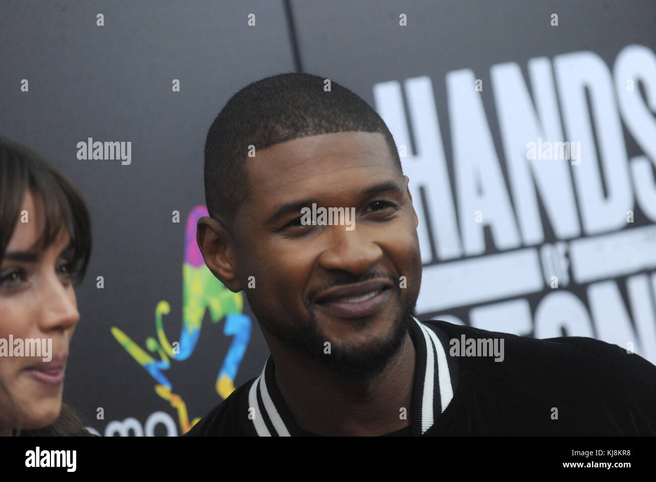 NEW YORK, NY - AUGUST 22: Usher attends the 'Hands Of Stone' U.S ...