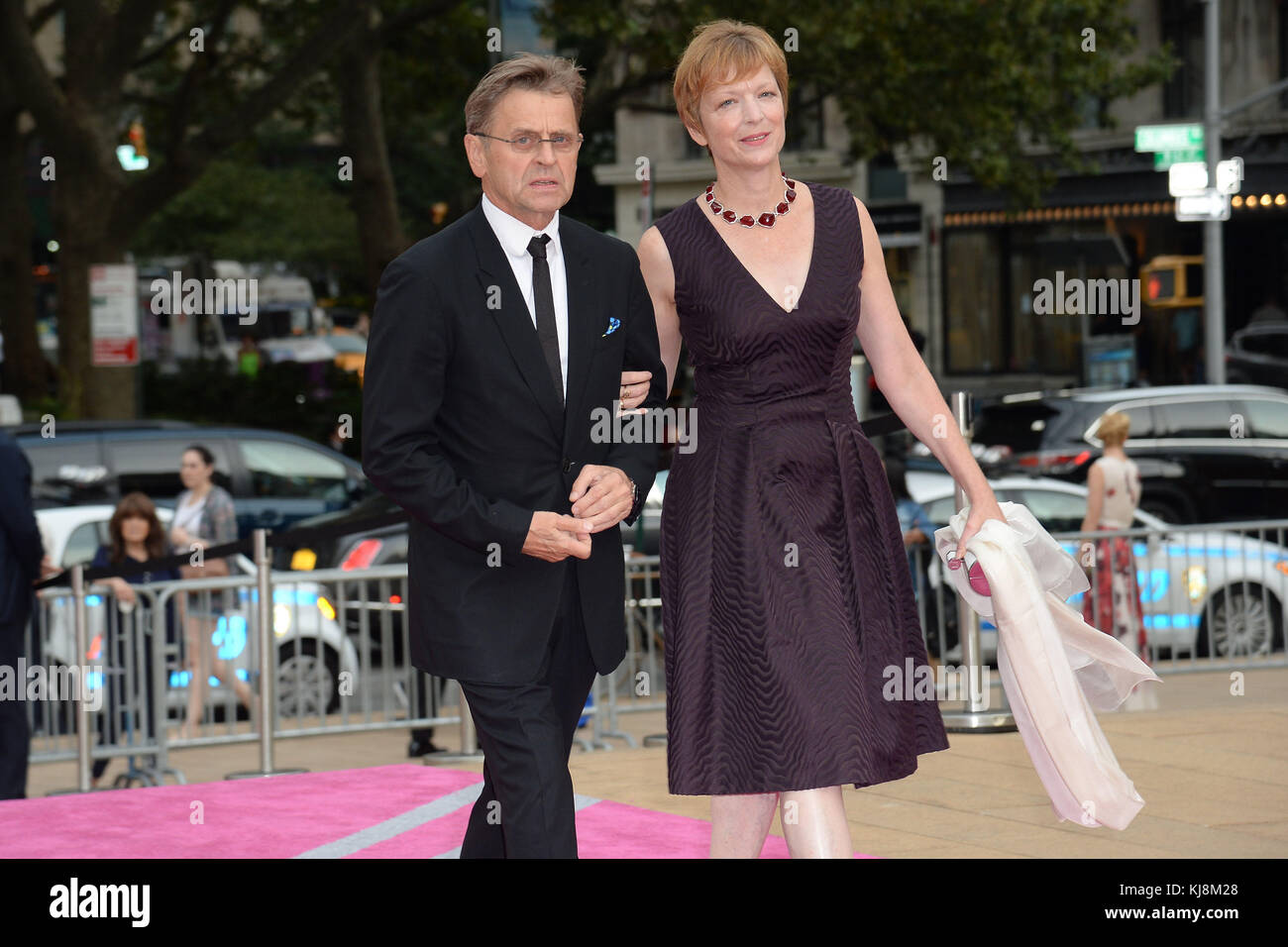 NEW YORK, NY - SEPTEMBER 20: Mikhail Baryshnikov, Lisa Rinehart attends ...