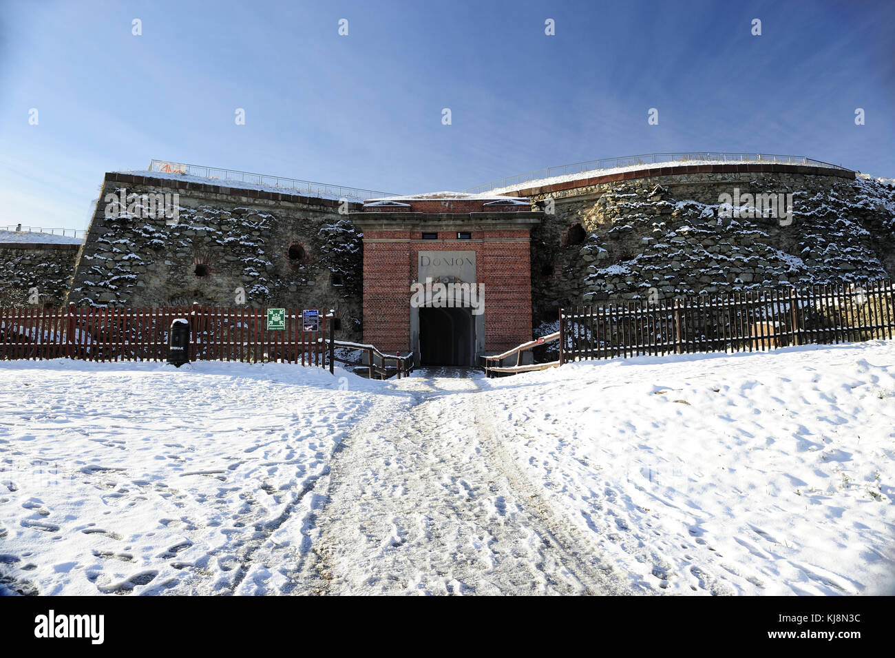 Polska, fort, fort silberberg silver mountain fort, lower silesia ...