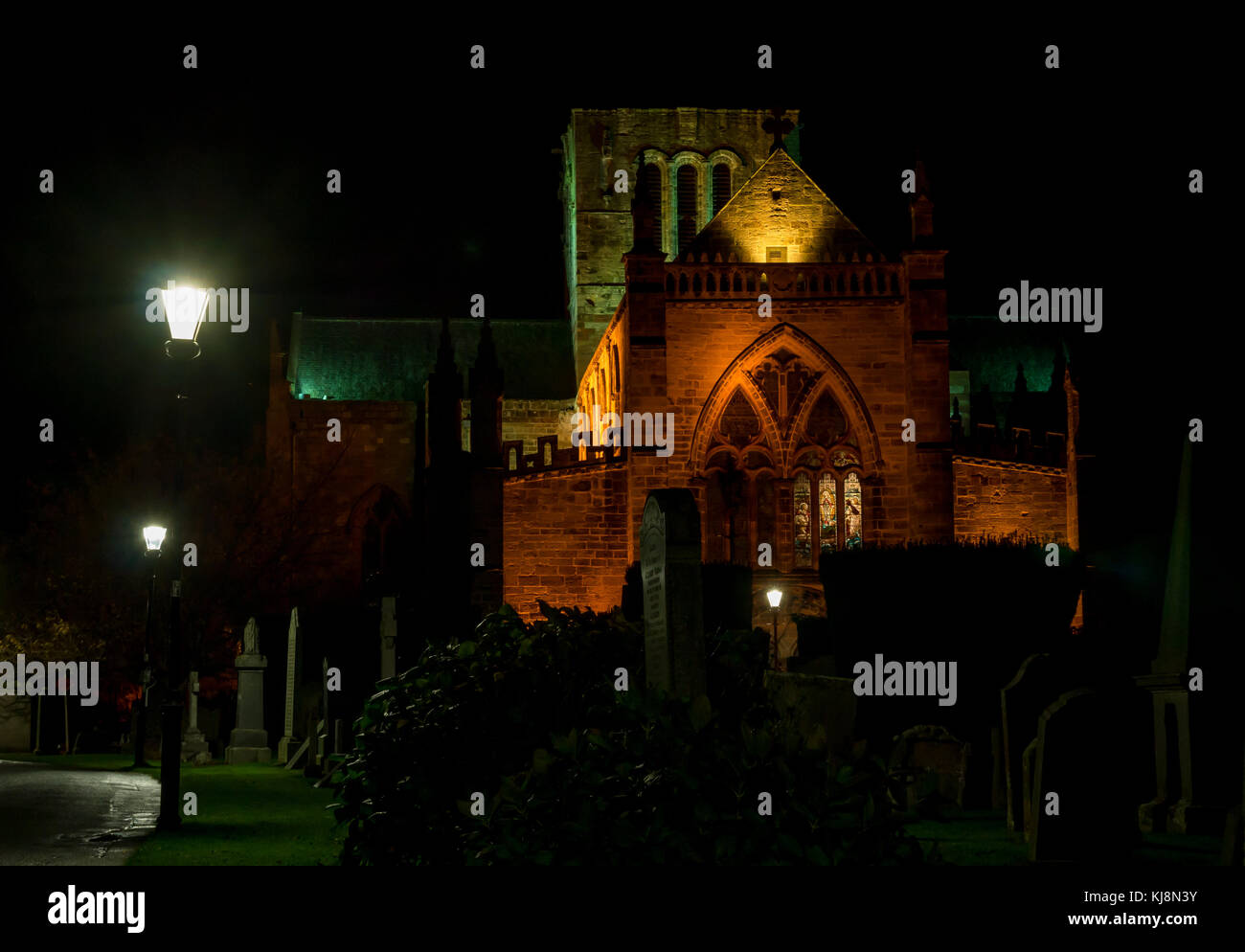St Mary's Collegiate Church, Haddington, East Lothian, Scotland, UK ...