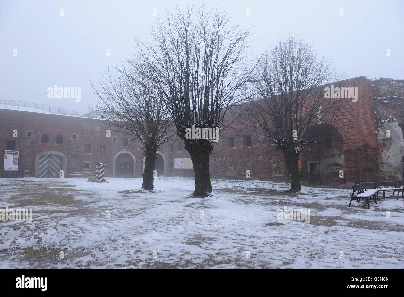 europe, fort, fort silberberg silver mountain fort, lower silesia ...