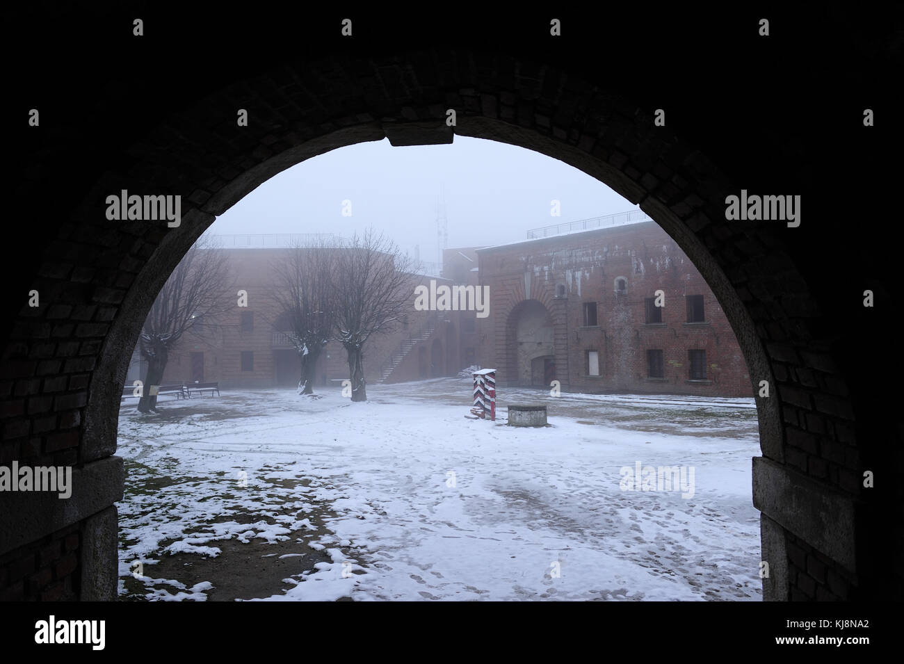 europe, fort, fort silberberg silver mountain fort, lower silesia ...