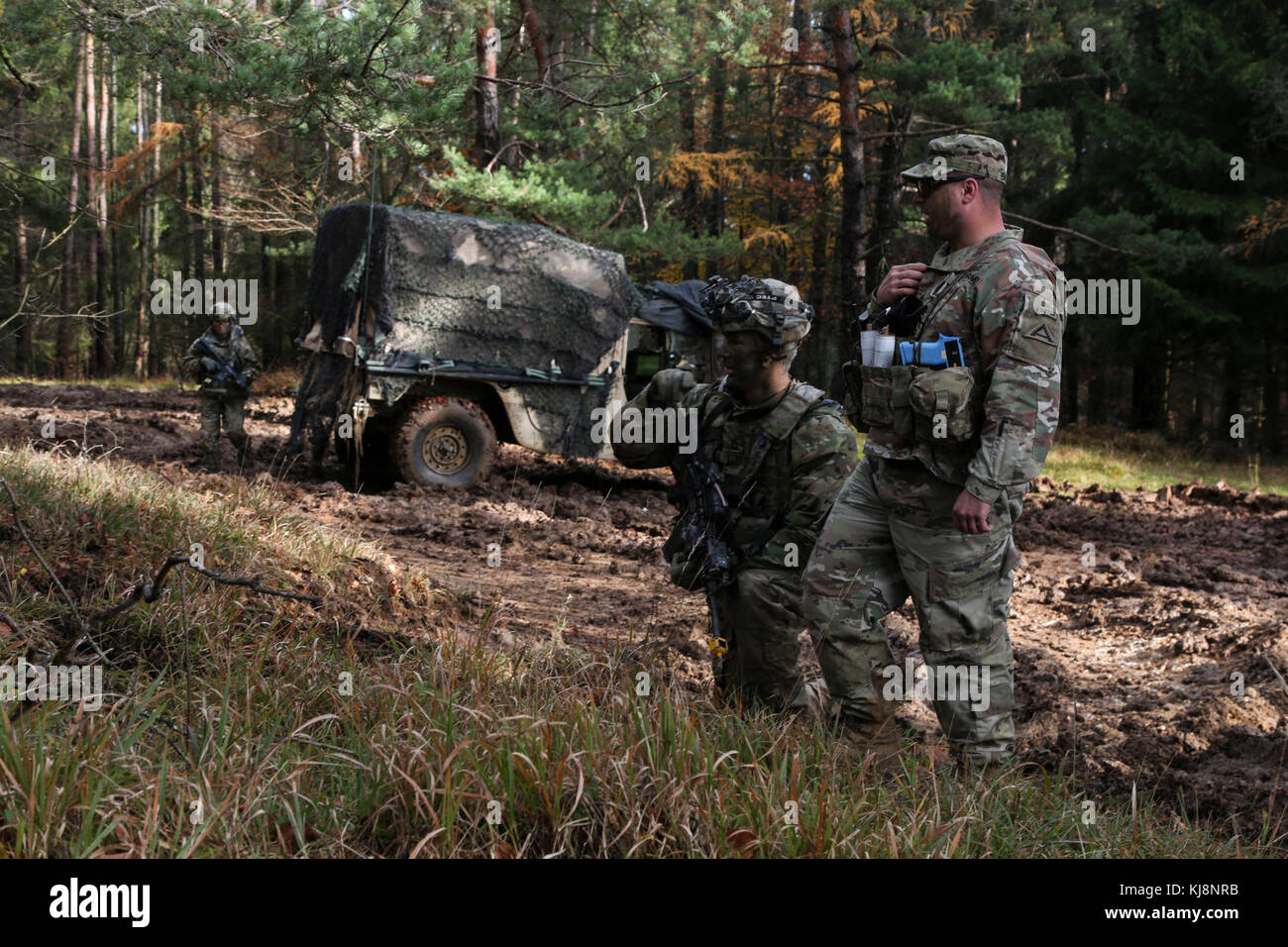 U.S. Army Sgt. 1st Class Joshua Basinger of Joint Multinational ...