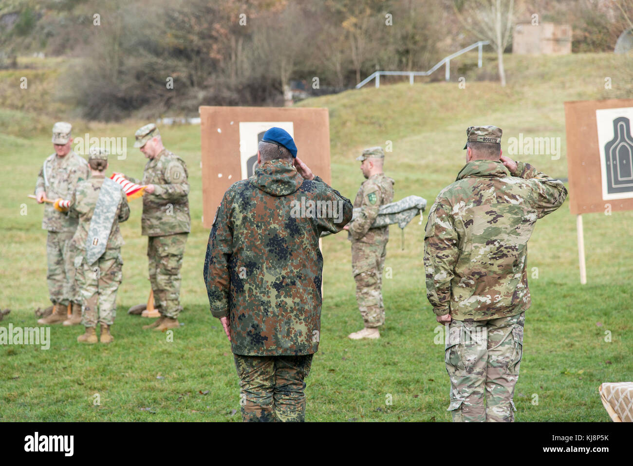 Col. Timothy G. Bosetti, commander of 30th Medical Brigade, in Sembach ...