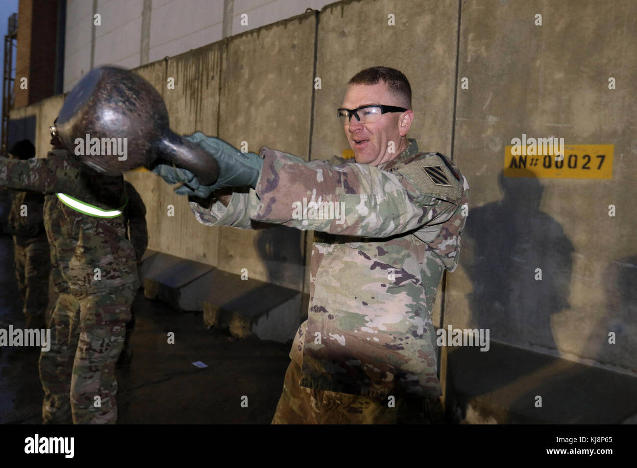 BAGRAM AIRFIELD, Afghanistan - Capt. Cory Sullivan, commander of ...