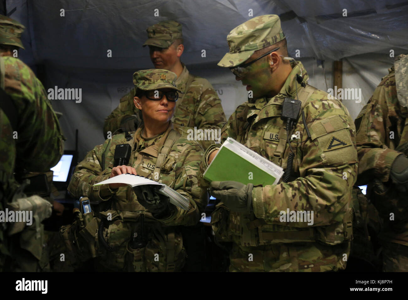 U.S. Soldiers of Joint Multinational Readiness Center (JMRC Stock Photo ...