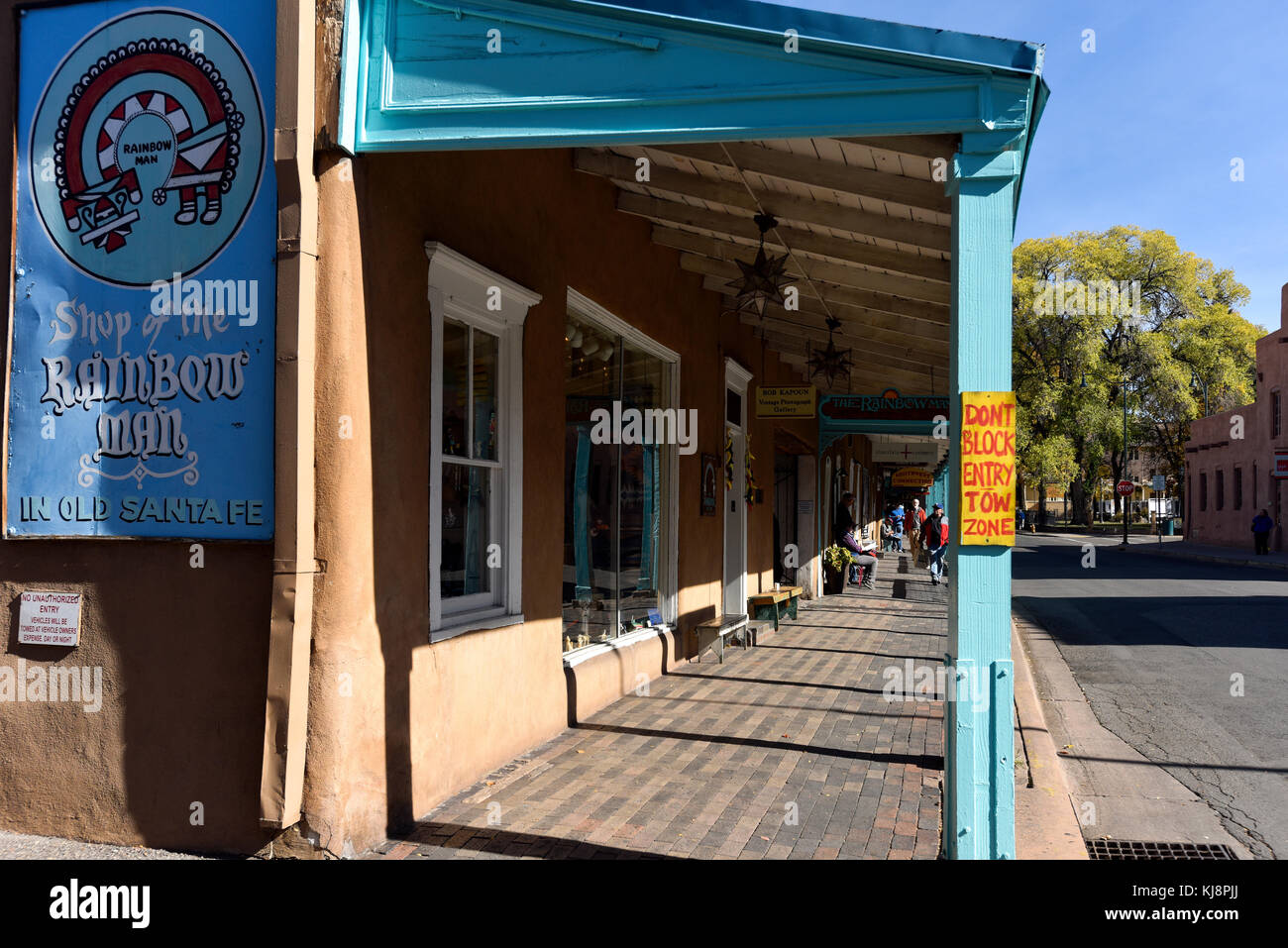 Downtown santa fe hi-res stock photography and images - Alamy