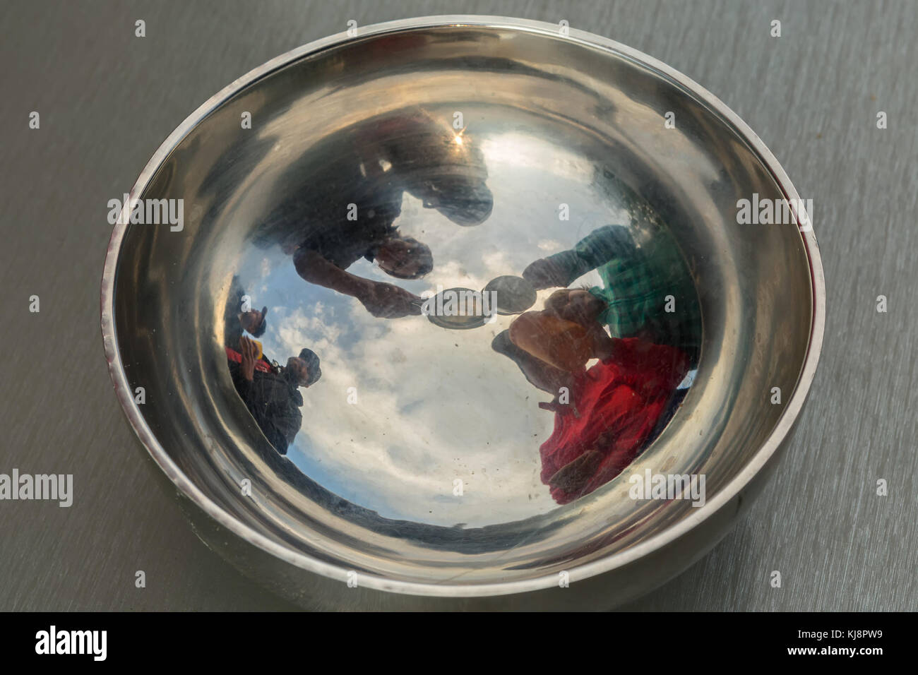 Reflection mountain in steel hi-res stock photography and images - Alamy