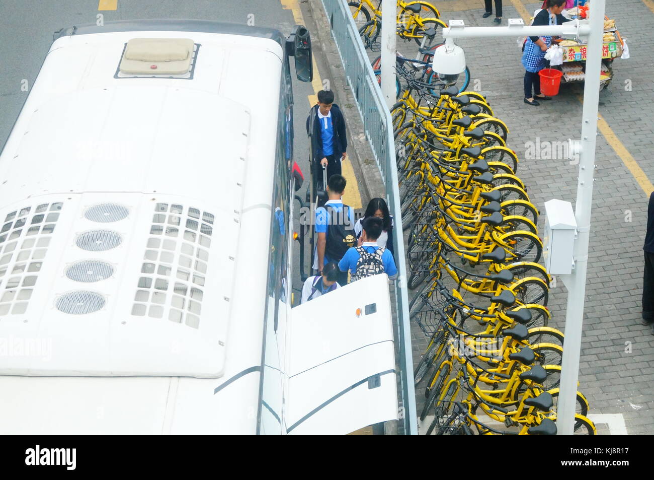 Students returned early hi-res stock photography and images - Alamy