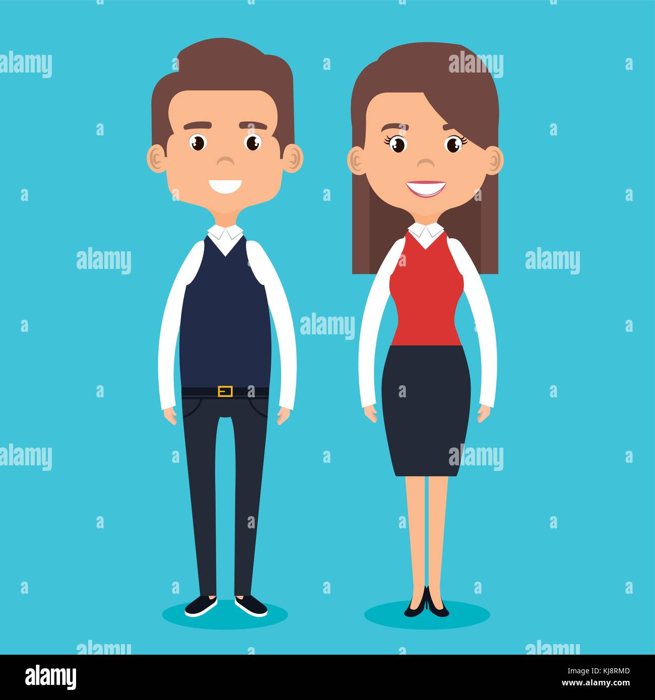 teacher school avatar character vector illustration design Stock Vector ...