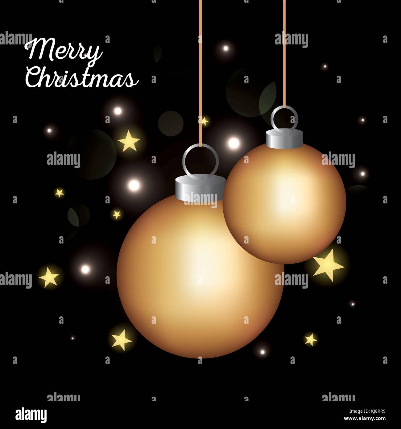 bright merry christmas card Stock Vector Image & Art - Alamy