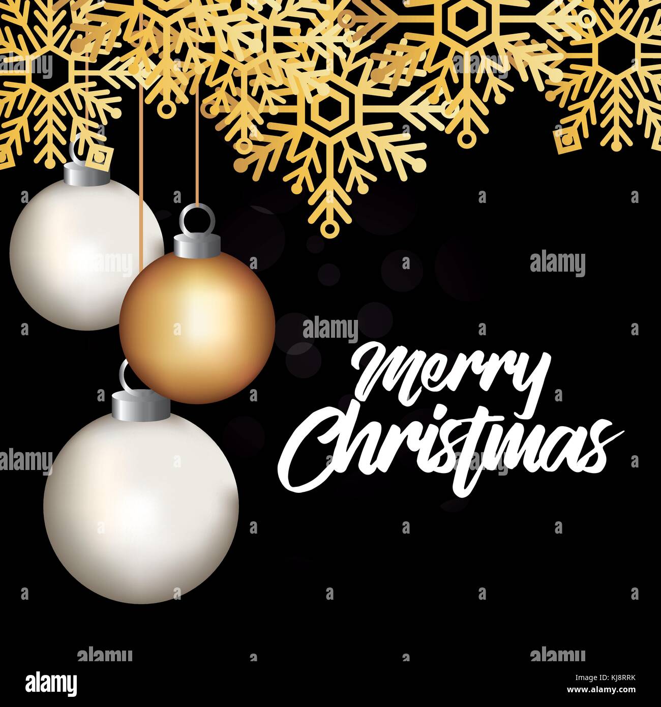 bright merry christmas card Stock Vector Image & Art - Alamy