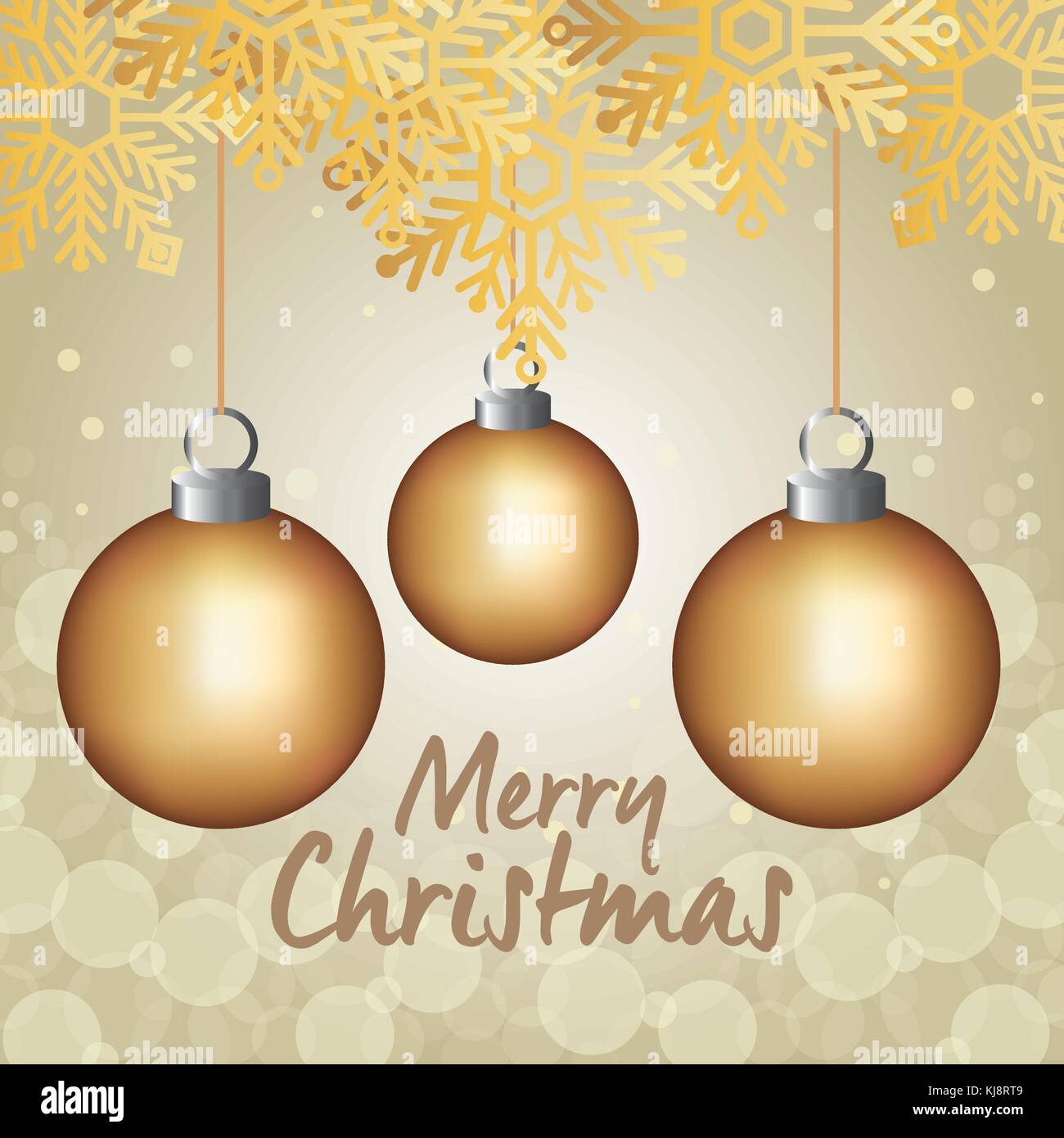 bright merry christmas card Stock Vector Image & Art - Alamy