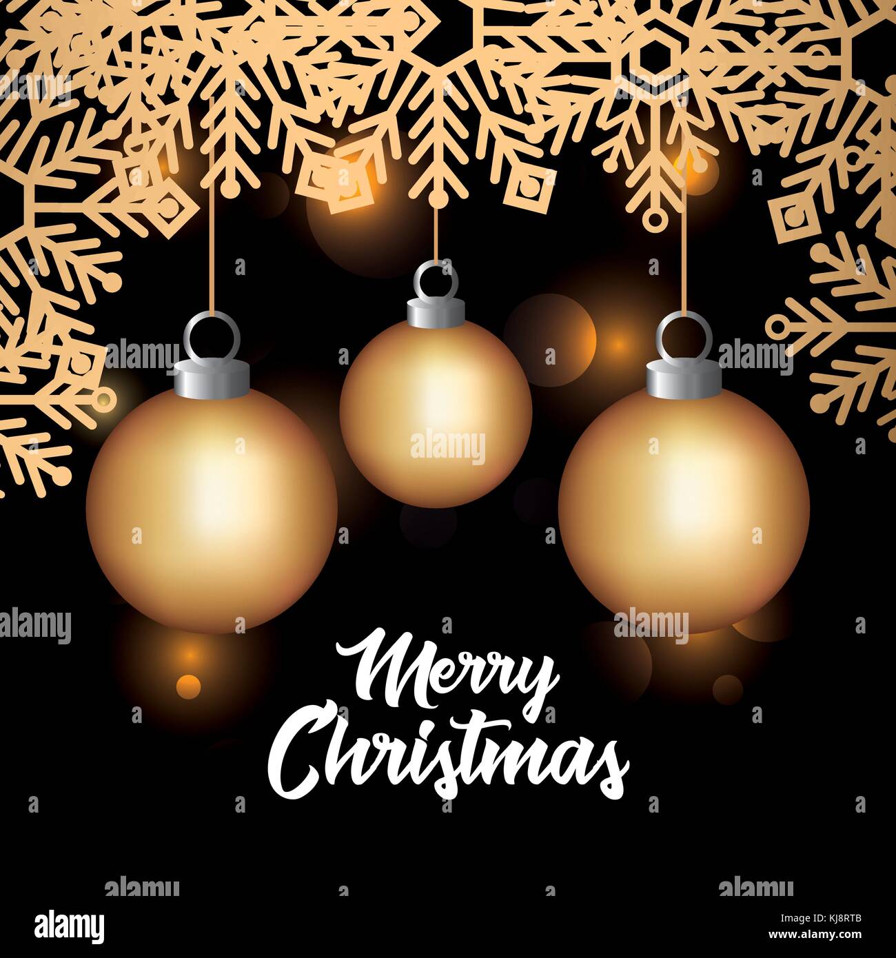 bright merry christmas card Stock Vector Image & Art - Alamy